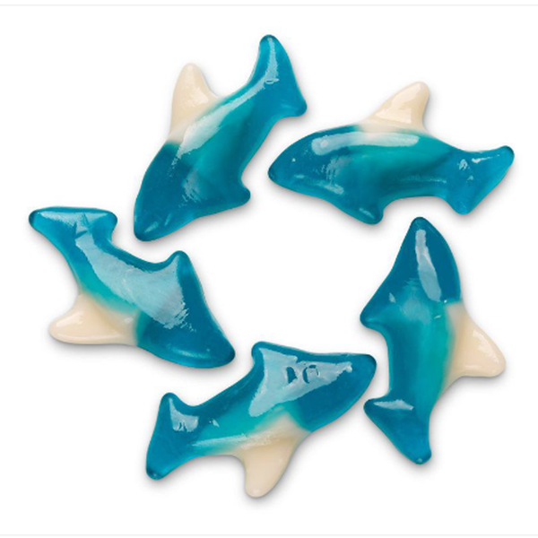 Blue Gummi Sharks – Eventful Sweets